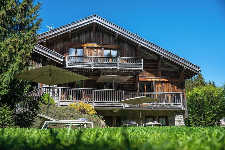 Exceptional 12p Chalet With Sauna And Jacuzzi - Megève