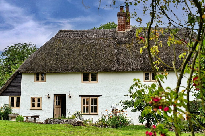The Thatch At Winterborne Houghton - Angleterre