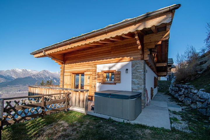 Hirondelle Jacuzzi & Luxury Chalet 12 Pers - Veysonnaz