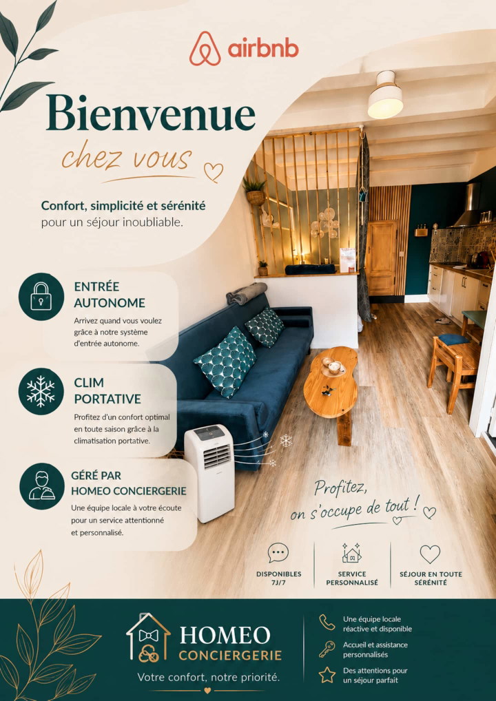 Studio Cosy - Centre Historique (Avec Clim) - Indre-et-Loire