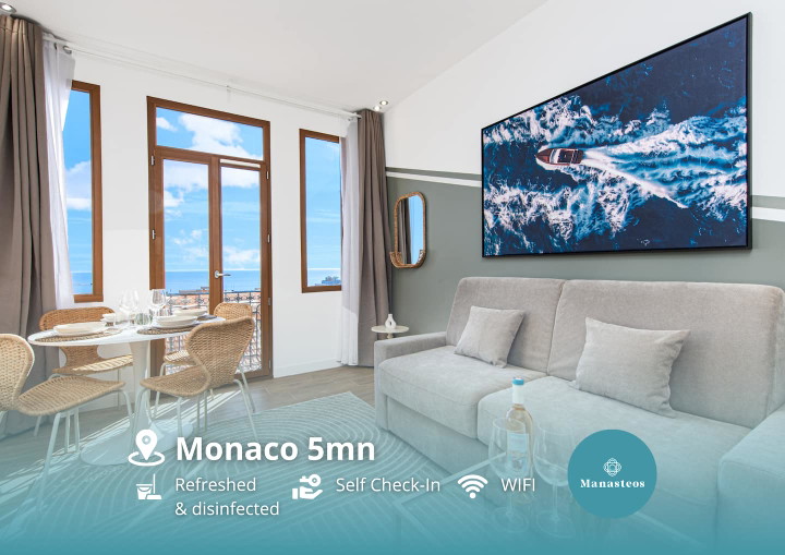 5mn Monaco - Duplex Vue Mer - Grande Terrasse - Er - Monaco