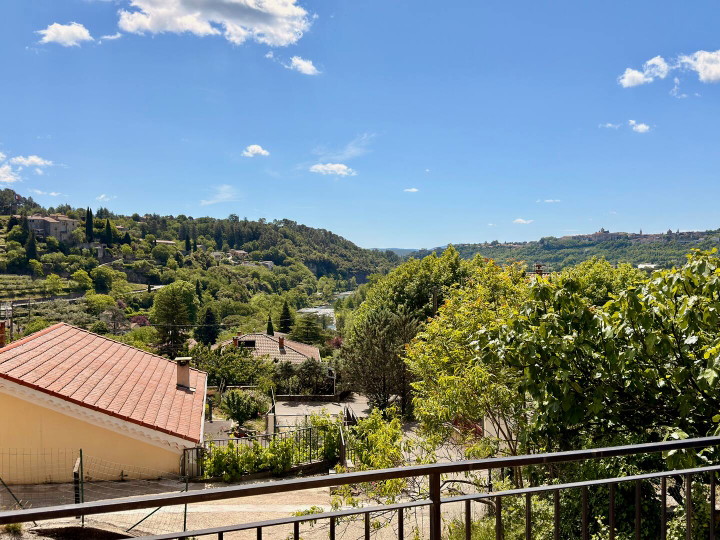 Maison Mitoyenne Proche Vals Vue Sur Rivière - Aubenas