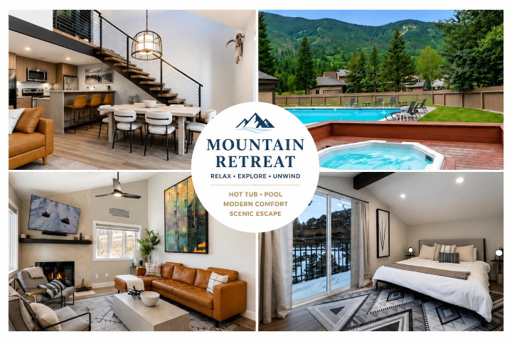 Modern Mountain Retreat! 4bedroom/4bath Condo - Vail, CO