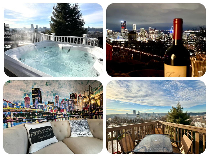 Skylineview | Hot Tub | Private Parkings | Firepit - Pittsburgh