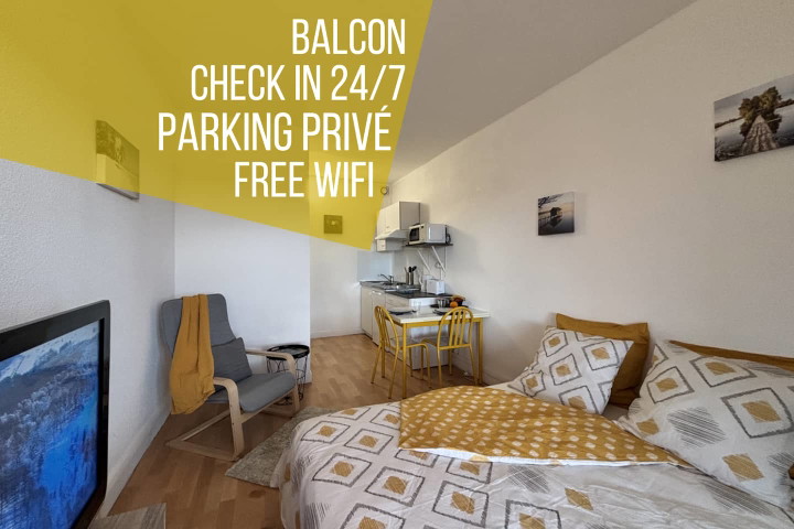 Bella Vista - Studio - Balcon - Parking - Châtel-Guyon