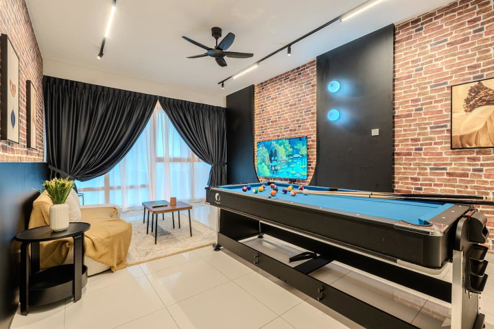 【Pool Table & Bathtub】d'brickhouse @Southkey 8 Pax - Sembawang