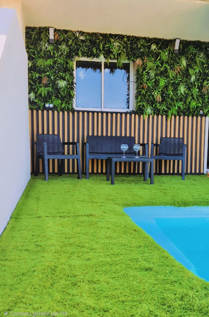 T2 Rez De Villa Avec Extérieur Piscine Privee - Brignoles
