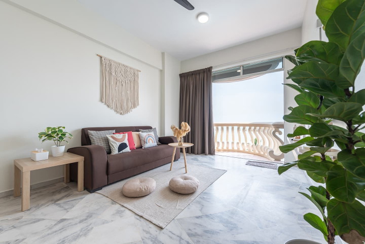 Portdickson Minimalist Seaview10pax3br Walktobeach - Port Dickson