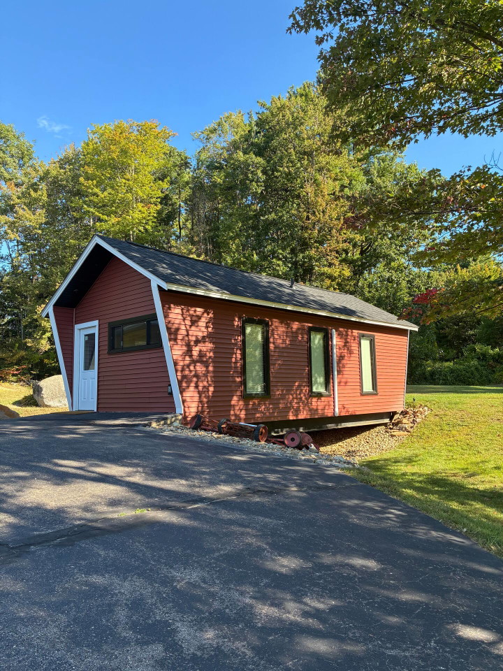 The Covered Bridge | Modern Lakes Region Getaway - Gilford, NH