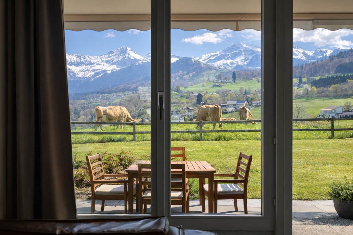 Hillcrest Parking - Bbq - Panorama Terrace - Spiez