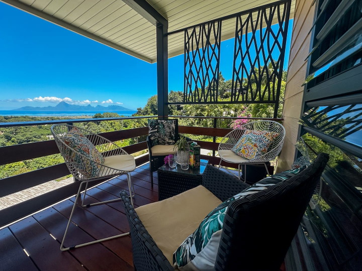 Sunset On Moorea - 7 Minutes From The Airport - New House - French Polynesia