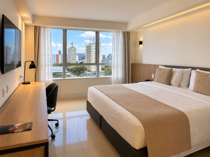 Flat Tryp | Piscina Aquecida | Frente Ao Shopping - Brazil
