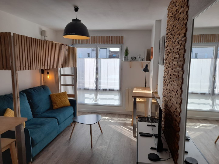 Studio Rénové Doutre Chu - Angers Parking Wifi - Angers