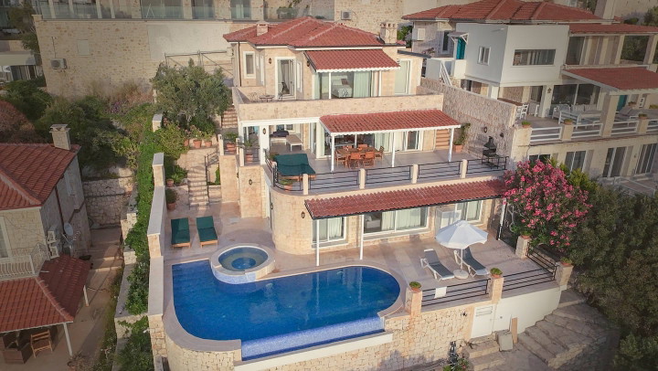 Monix Homes - Villa Deniz - Vue Imprenable Sur La Mer - Kaş
