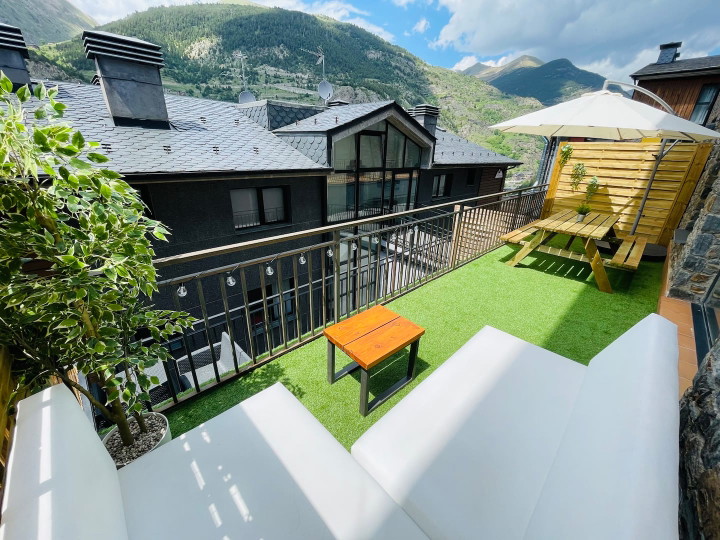 Canillo&nbsp;: Terrasse + Pk Fre + W 500mb + Nflix / Hut1-005213. - Andorre