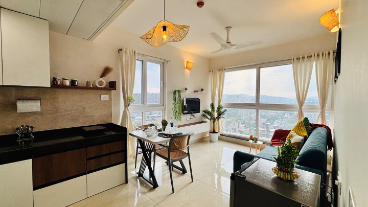 Casa Sukoon | Luxe 1-bhk With Sunset Views - Pune