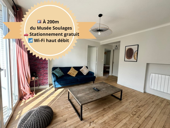 Le 122 Ruthenois  3 Bedrooms-parking - Aveyron