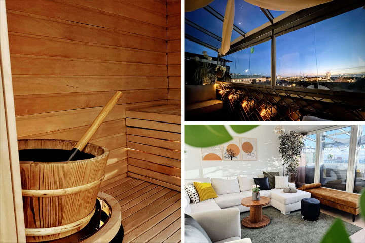 Central Skyroom | Sauna, Views & Family-friendly - Helsinki