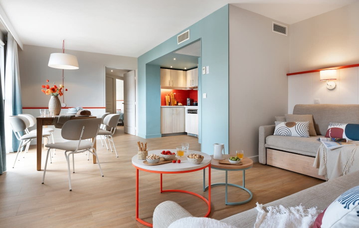 Pierre&vacances-appart 6 Pers-2 Ch-balcon-rénové - Biarritz