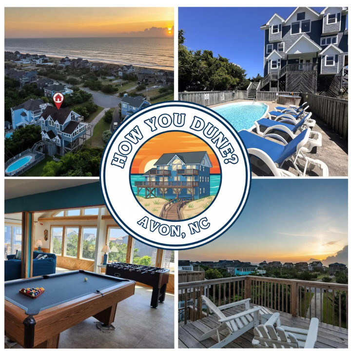 How You Dune? Dog-friendly Semi-oceanfront! - Avon, NC