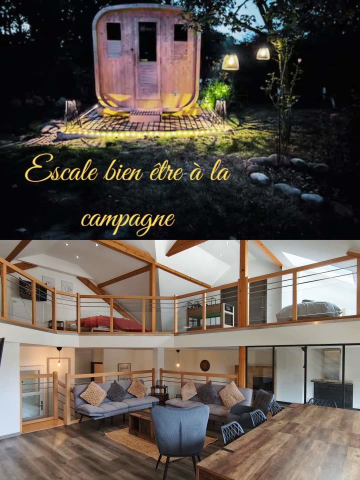 Ensemble 16 Personnes- Jardin-sauna-vosges Du Nord - Saverne