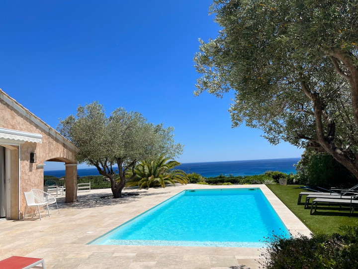 Hervorragende Villa Mit Panoramablick Auf Das Meer Sainte Maxime - Saint-Tropez
