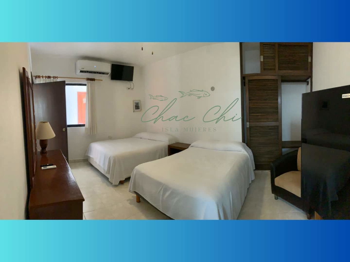 Pez Atún - 2 Camas@casa Chac Chi - Isla Mujeres