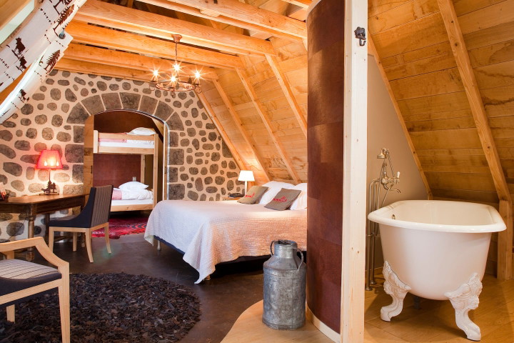 Hôtel Spa Le Bailliage - Mini Suite Familiale - Salers