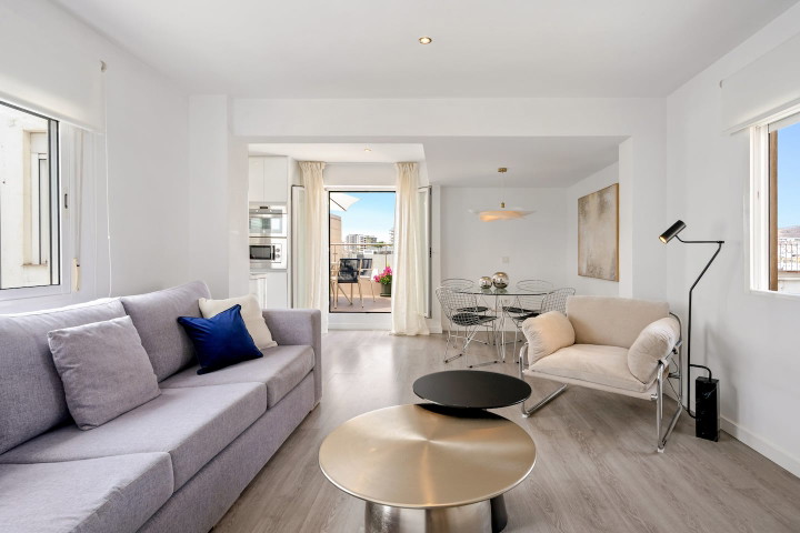 Penthouse W/ac, Rooftop Terraces & Cathedral Views - Málaga