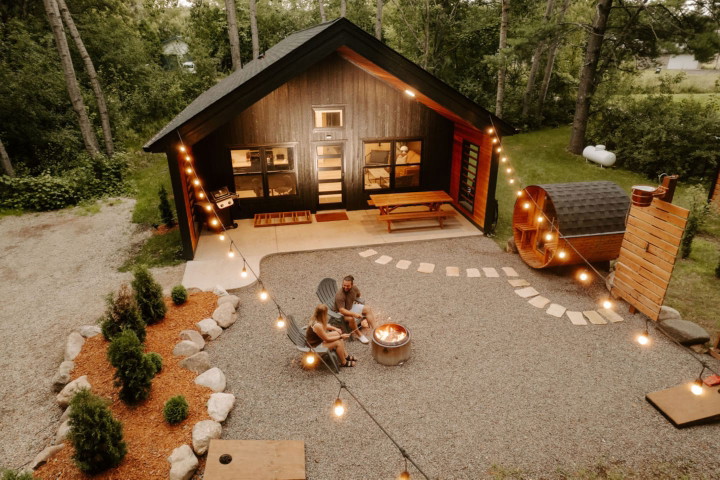 Brand New Cabin W/ Sauna, Fire Pit & Fireplace - Crosby, MN