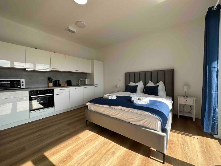 Suite4me- Mainz I Studio I Kitchen I Washing Machine - Wiesbaden