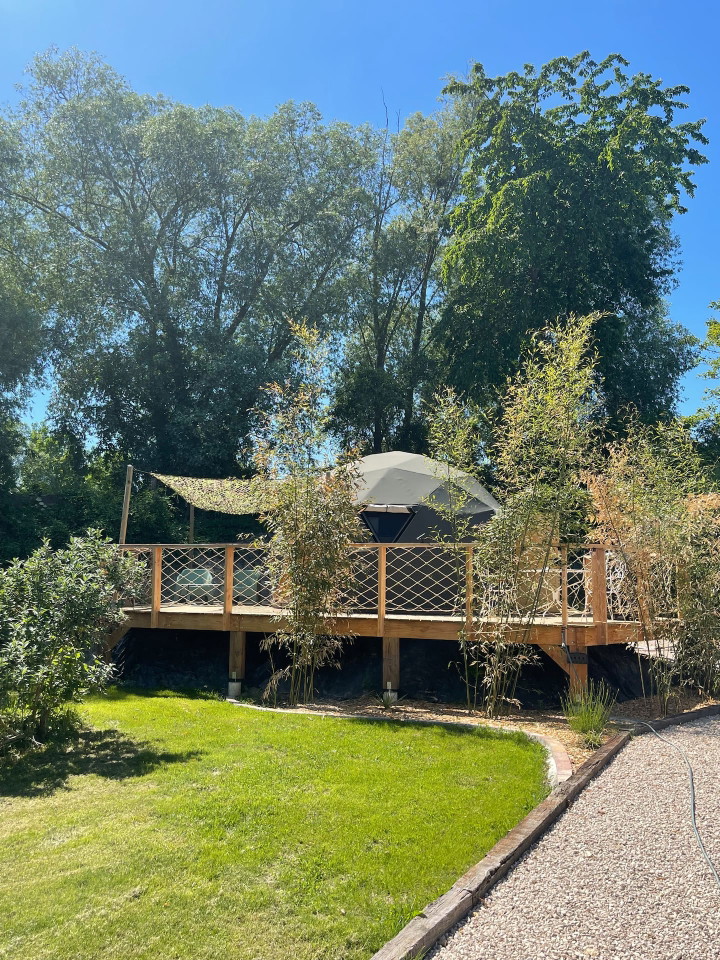Dôme Nature & Jaccuzi Au Blue Grass Ranch - Alsace