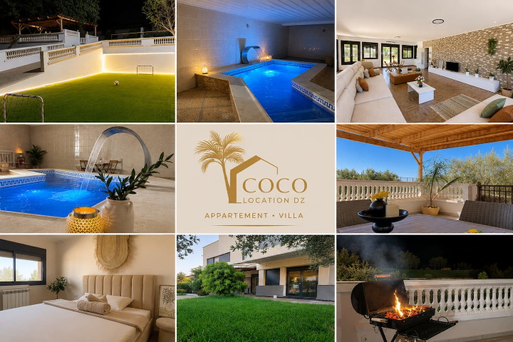 Villa Coco | Piscine Hammam Nature & Détente - Algeria