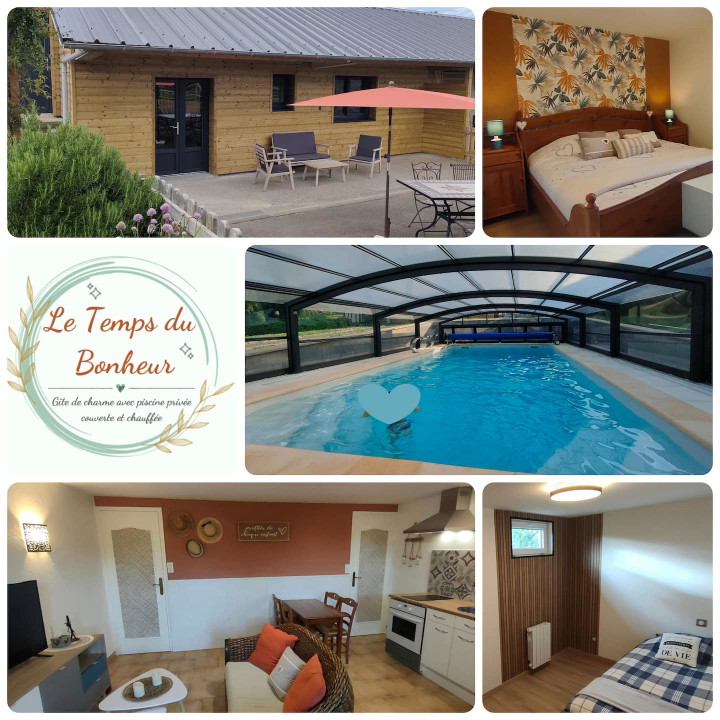 Gîte Piscine 30° Privée Couverte Et Bain Nordique - Neufchâtel-en-Bray