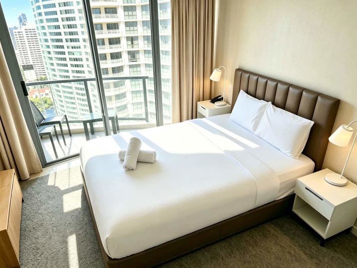 Cozy 17f Ocean View Studio W/ Kitchen | Sleeps 2 - Surfers Paradise