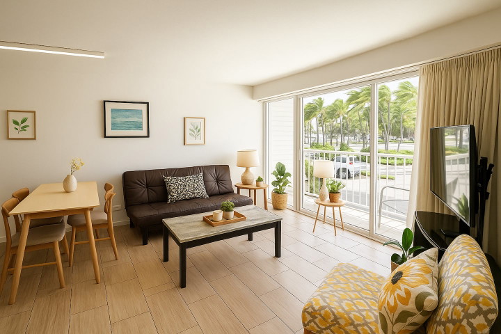 Waikiki 2-bedroom Free Parking/kitchen 207 - Honolulu