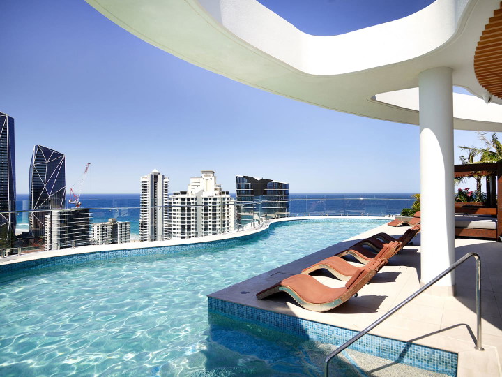 Lux 2 Bd Apartment With Sky Pool - Surfers Paradise