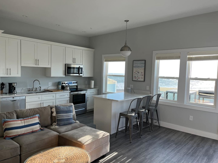 Direct Ocean Front Condo With Large Wrap Around Balcony - Hull, MA