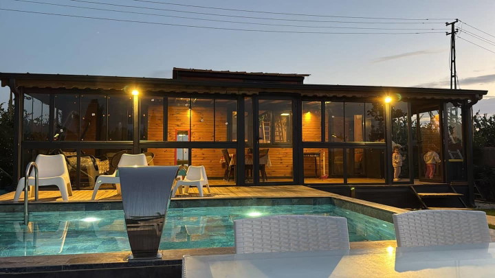 Isıtmalı Havuzlu Müstakil Tinyhouse - Seferihisar