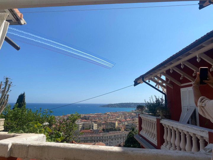 Chalet Bellevue Villa In Città Con Vista Mare - Menton