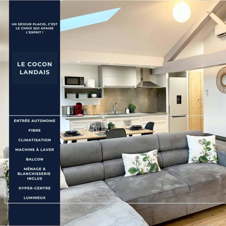 Le Cocon Landais - Climatisation - Balcon - - Mont-de-Marsan