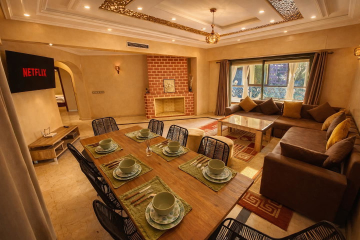 Luxury Apartment 3-bedrooms/terraces Gueliz Centre - Marrakech