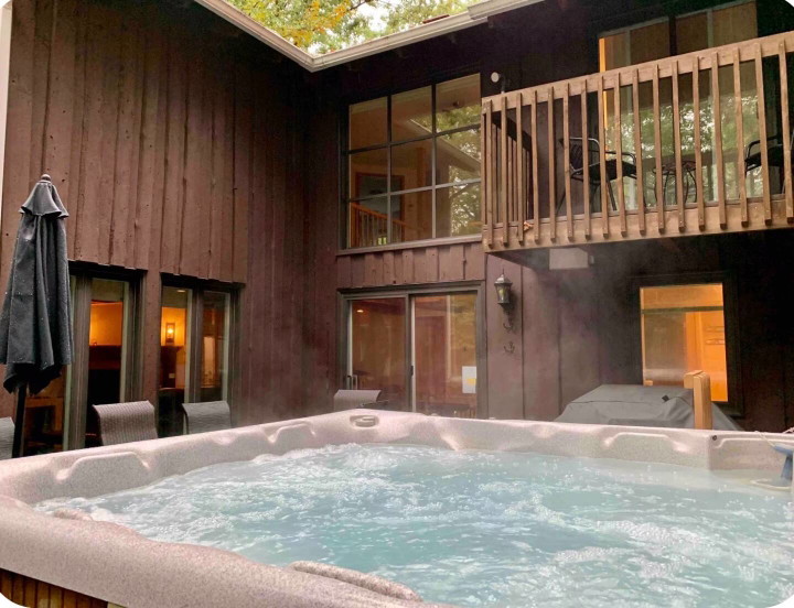 Chalet Spa Et Confort Orford - Ski Et Plein Air - Magog