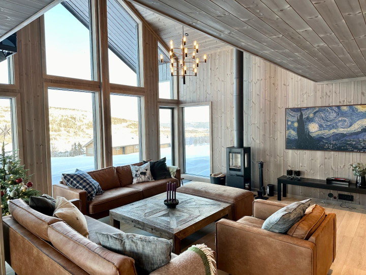New Cabin At Vaset Ski In/out - Norway