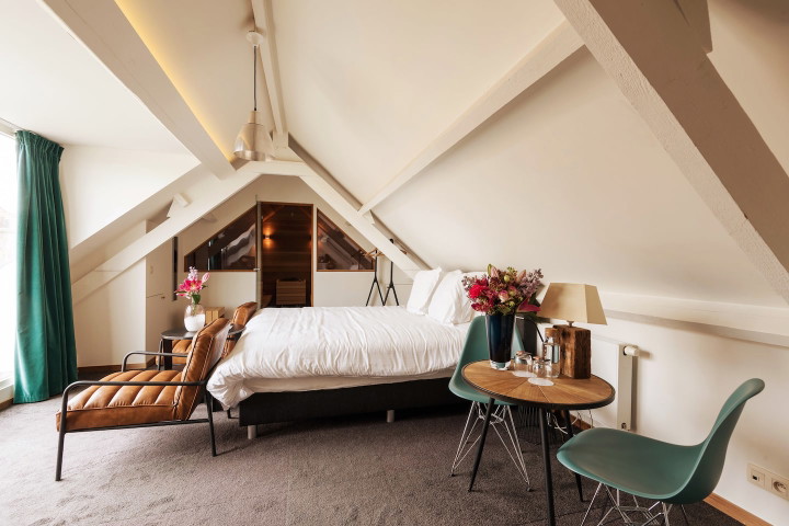 Penthouse Suite With View, Sunterrace, Sauna, Ac - Bruges