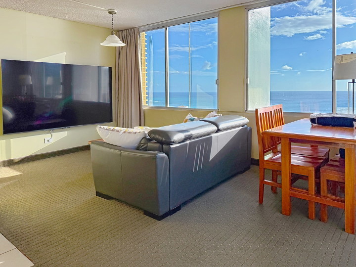 Ocean View1 Br Corner Unitsteps To Waikiki Beach - Hawái
