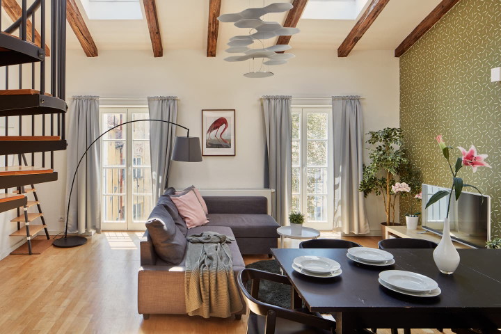 Bright Loft  A/c  Best Central Location - Prague
