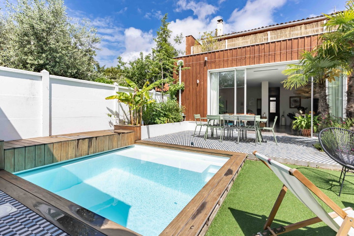 Maison De Ville Spacieuse Avec Piscine, Climatisation Et 4 Chambres Avec Salle De Bain - Place Paul Doumer