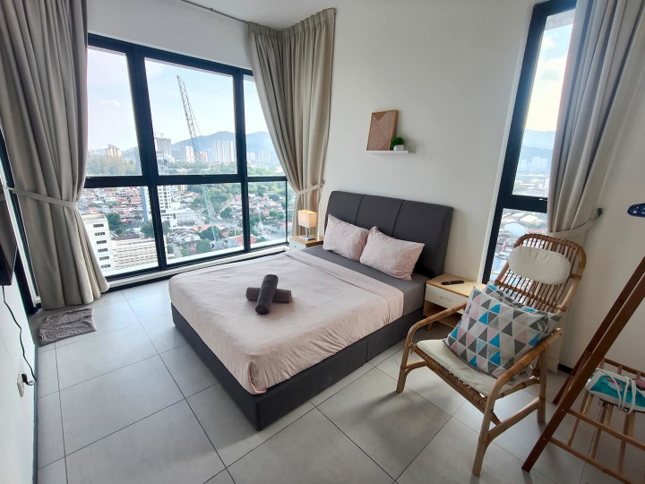 229 Muji 1br Urban Suite 2-3pax Near To Georgetown - Penang