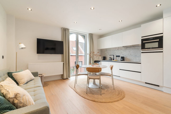 Appartement De Ville De Luxe Moderne Avec Jardin Partagé - Flandre Orientale